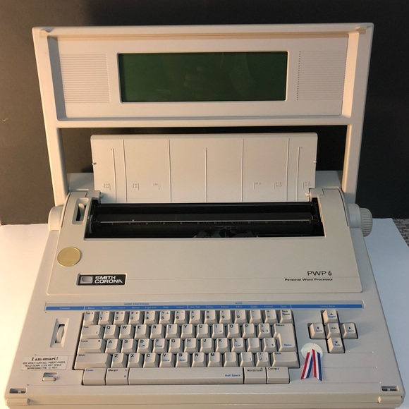 Other | Vintage Smith Corona Portable Personal Word Processor Pwp 6 Bl Made In The Usa | Poshmark
